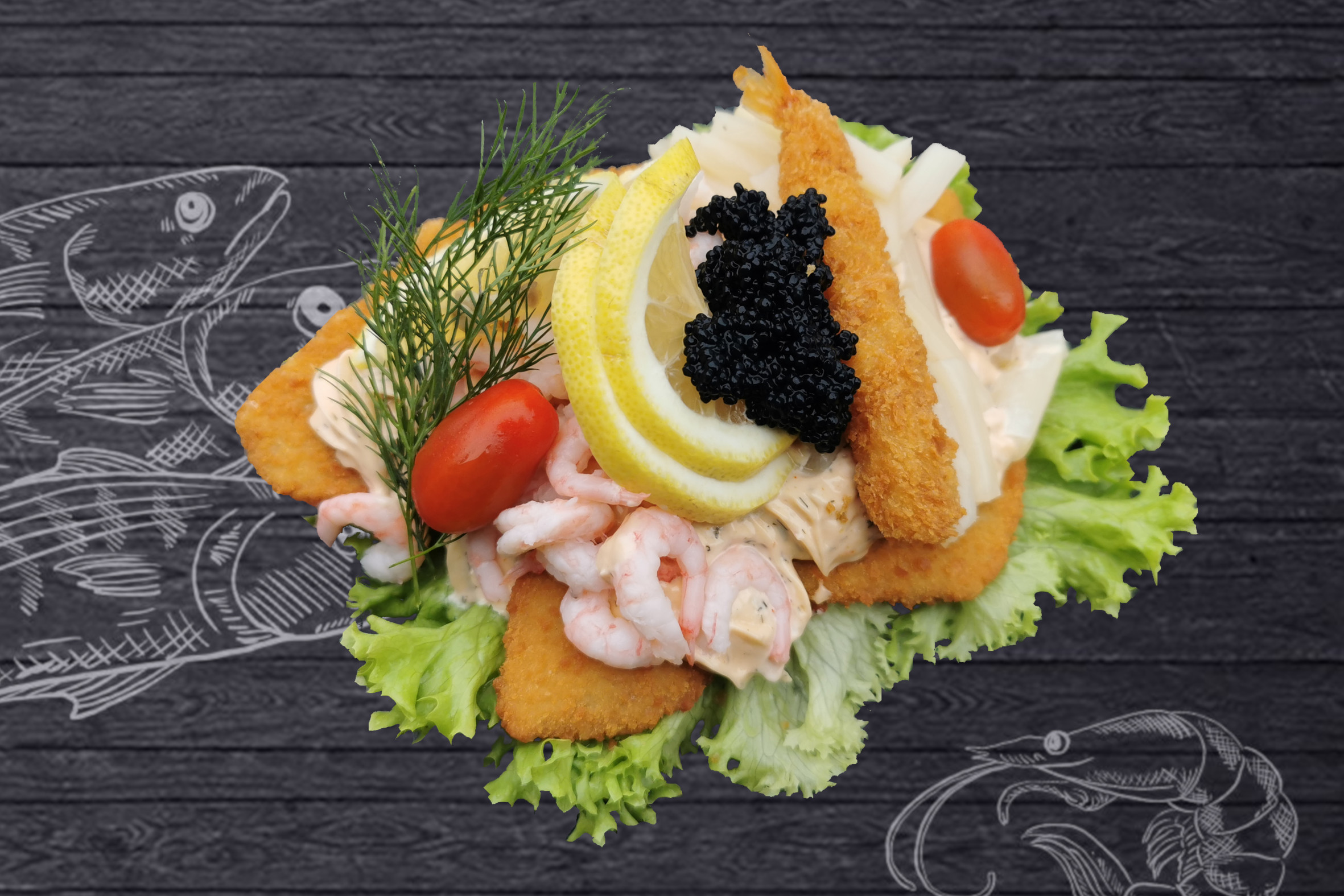 Stor Stjernekaster (tilbud) | detfisk.dk